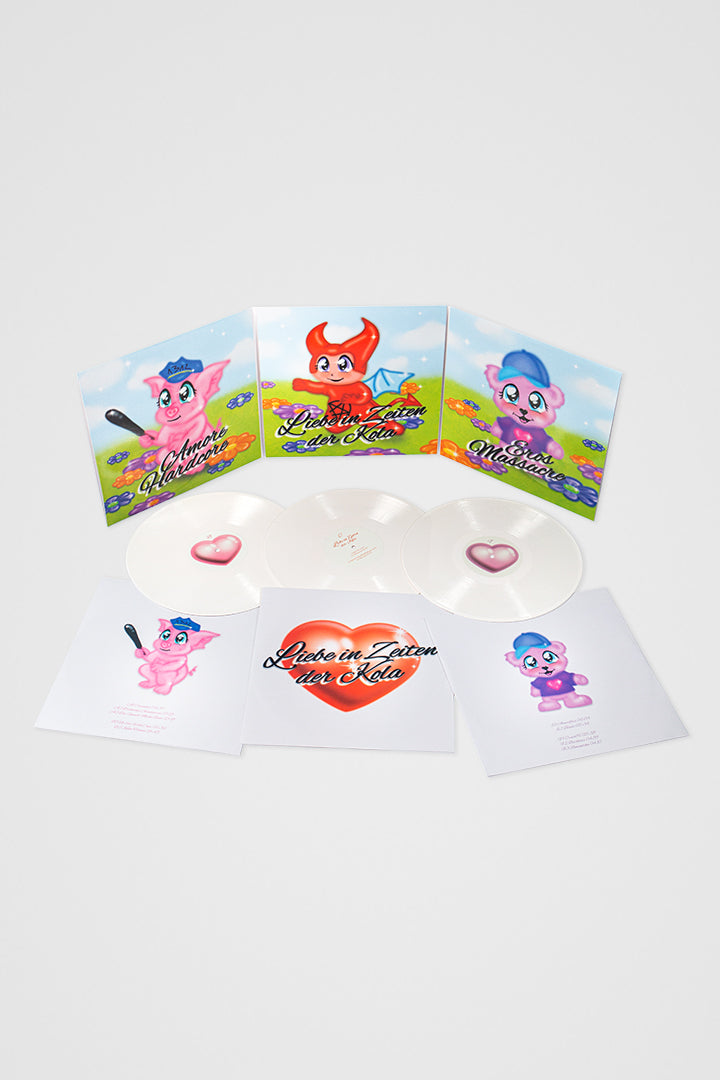 Brutalismus 3000 "Love Trilogy" Triple EP Vinyl