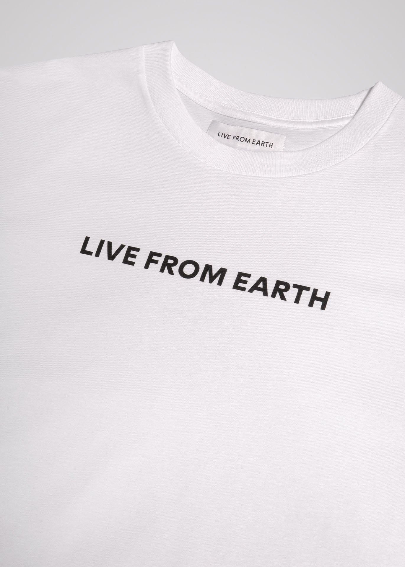 LFE Logo Shirt 2023 – White – livefromearth